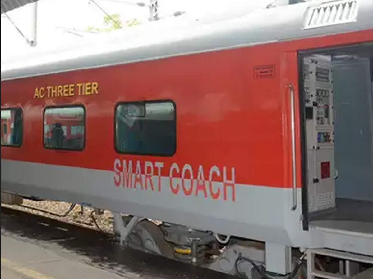 Smart coaches: Indian railways to roll out 100 coaches with unique features