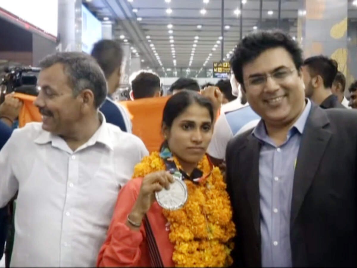 Asian Games 2018: Medal winners get warm welcome at Delhi’s IGI airport