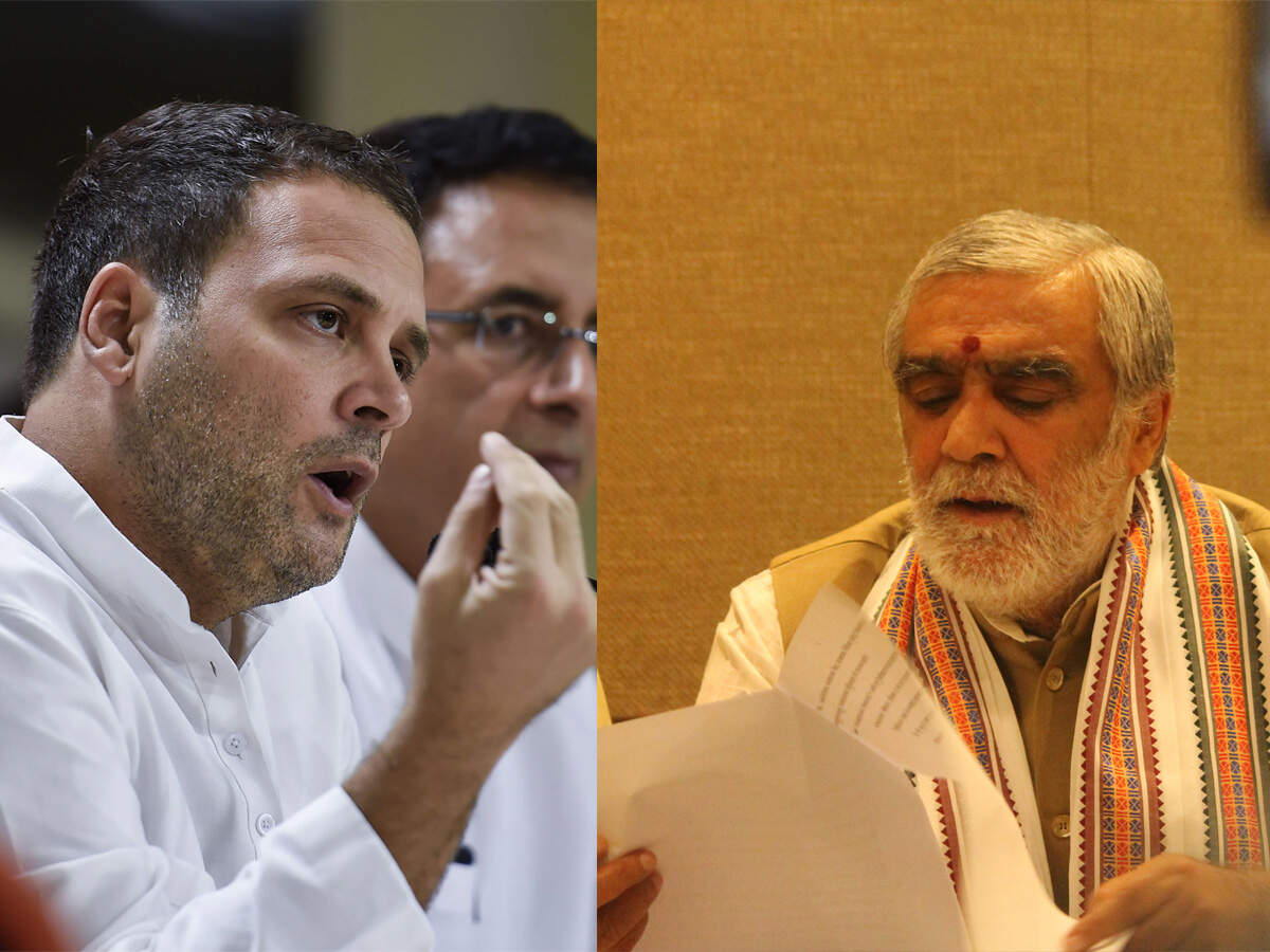 Union minister Ashwini Choubey calls Rahul Gandhi 'gutter worm ...