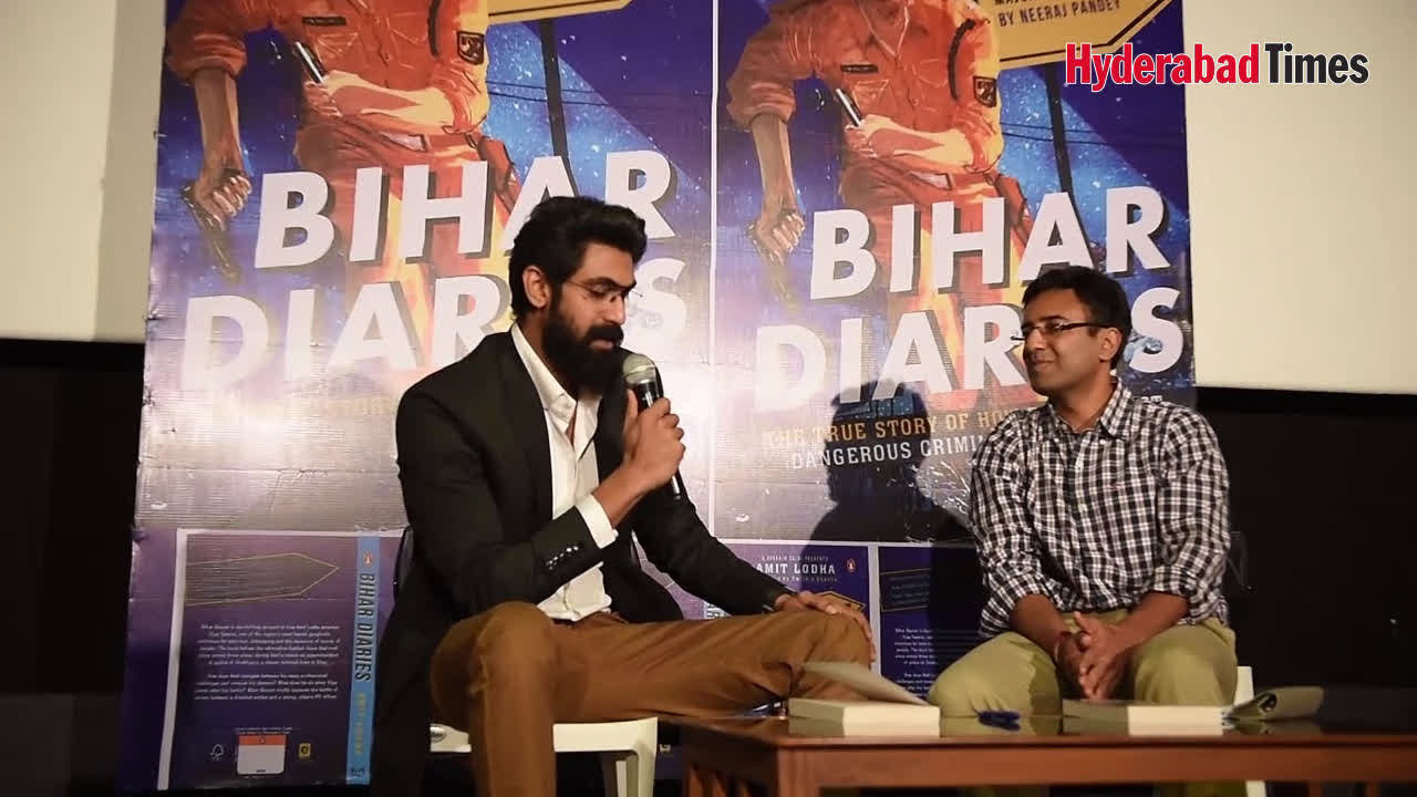 Rana Daggubati launches Bihar Diaries