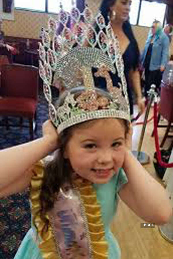 8-year-old suffering from autism and epilepsy wins a beauty pageant