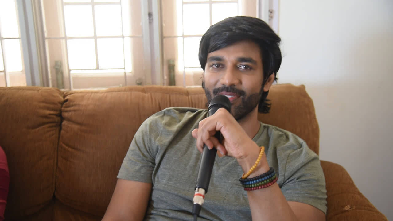 Actor Dhruva explaining about his role in the movie Super Duper