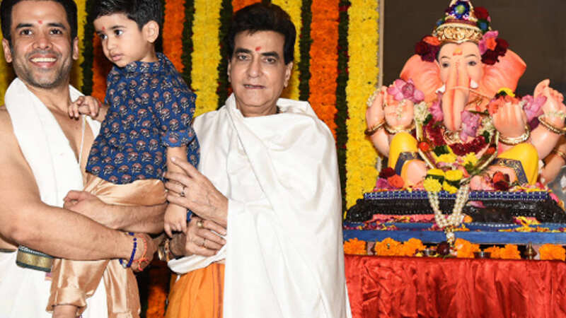 Watch: Celebrities welcome Lord Ganesha home