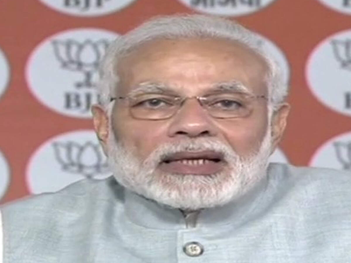 PM Narendra Modi interacts with party workers via NamoApp