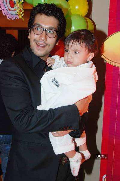 Bappi Lahiri's grand son Swastik's birthday party held at JW Marriott ...