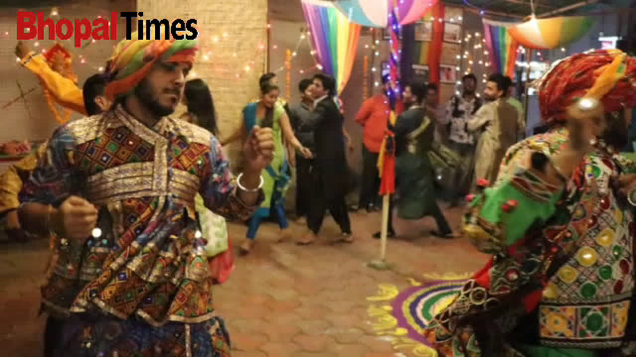 An inclusive garba night in the city of lakes