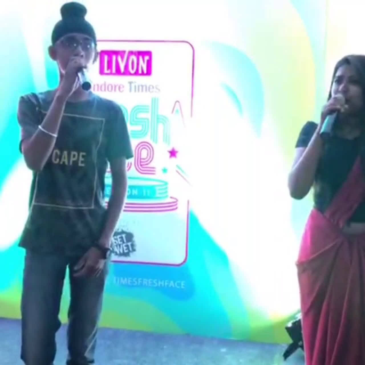 shifa ansari: Duet with the judge
