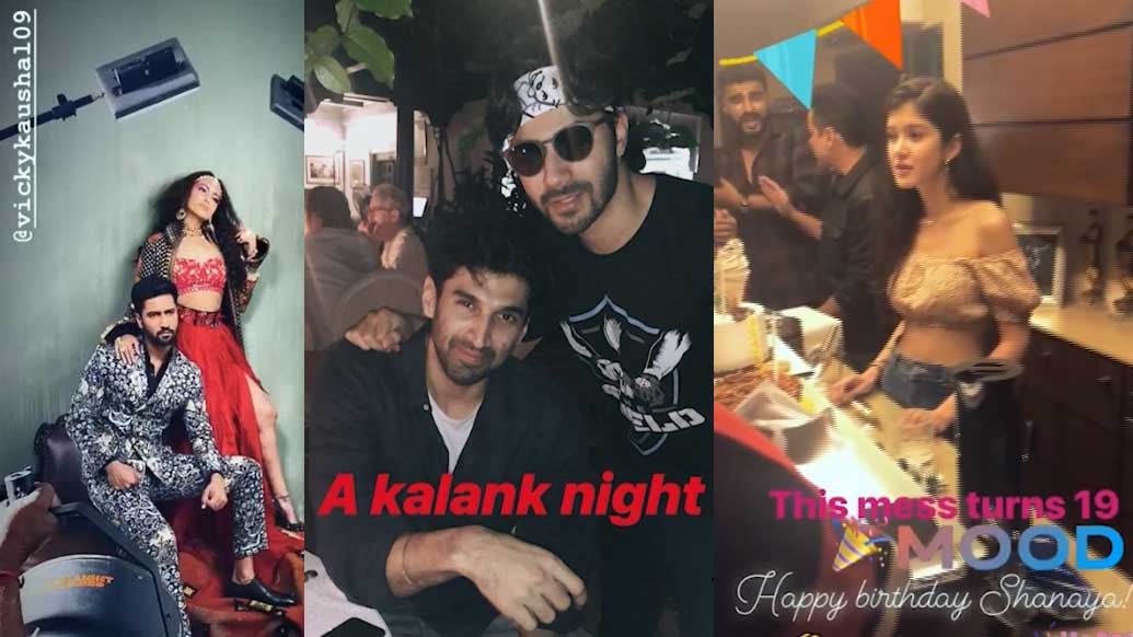 Sonakshi-Vicky’s photoshoot; Varun-Aditya’s fun video from ‘Kalank ...