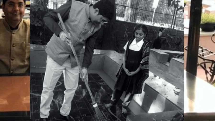 HA College of Commerce's Gandhian Society and Sabarmati Ashram sign MOU