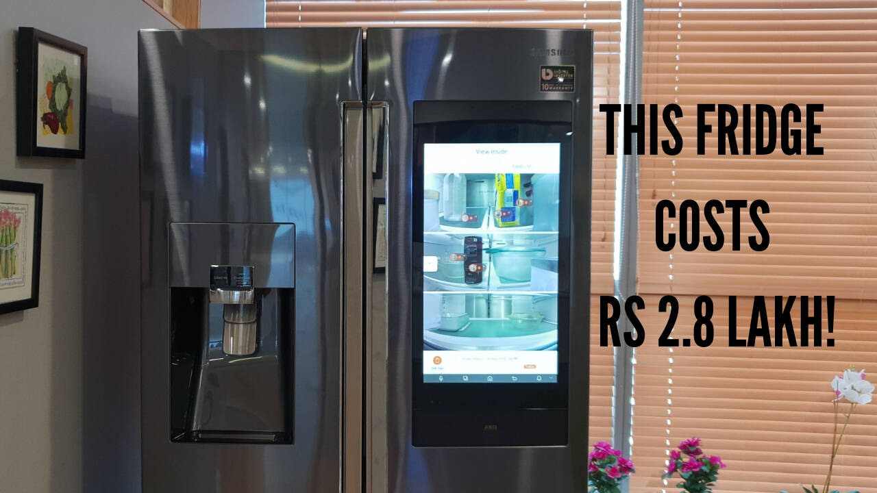 Samsung: This 'smart' fridge costs Rs 2.8 lakh and you can talk to it