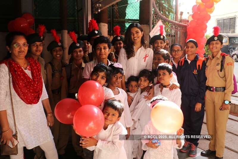 Shreya Rao Kamavarapu celebrates World Aids Day at Desire Society