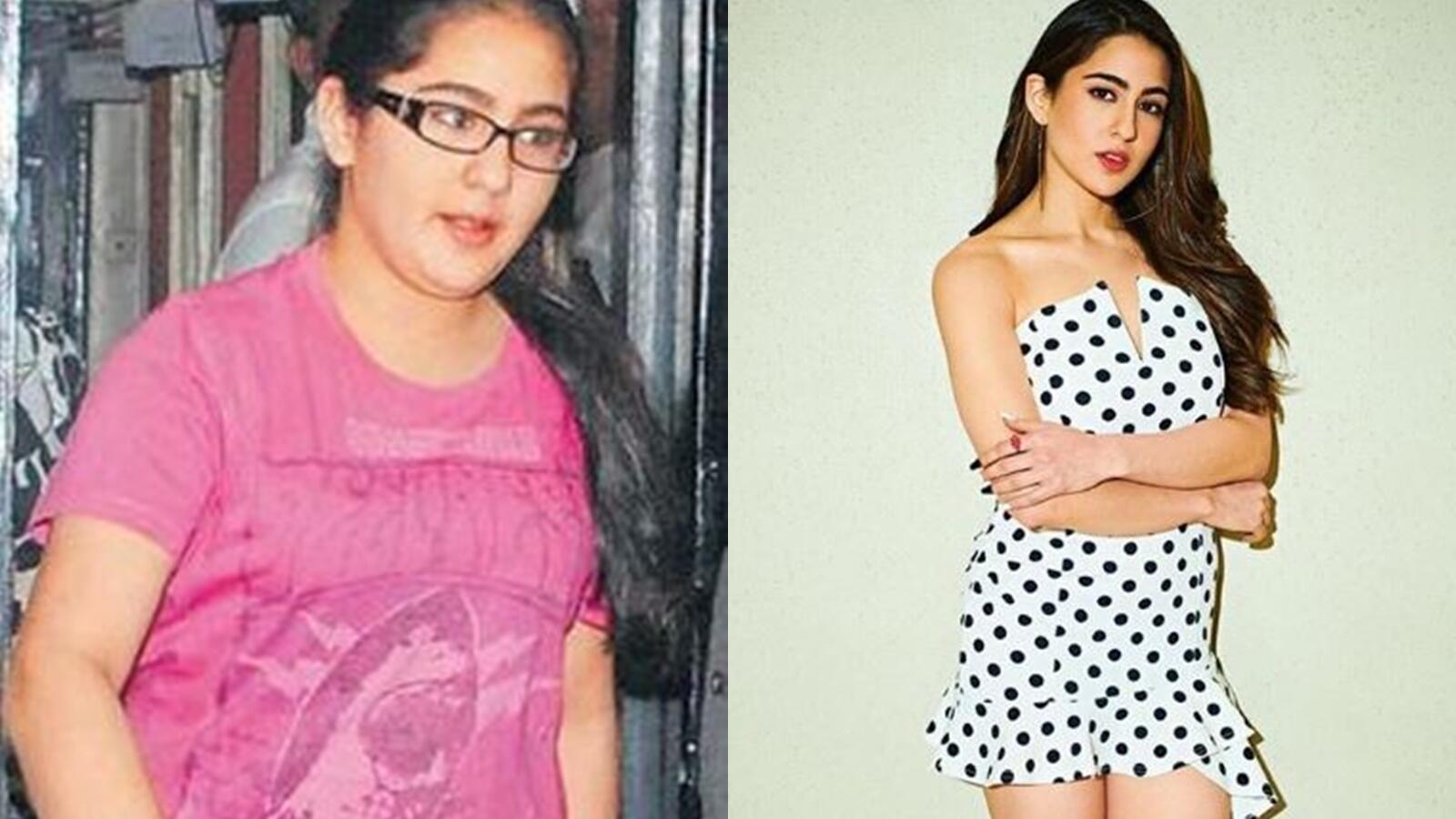 Sara Ali Khan's incredible transformation from fat to fit