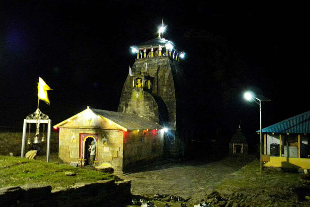 Madhyamaheswar temple in Uttarakhand and its connection with ...
