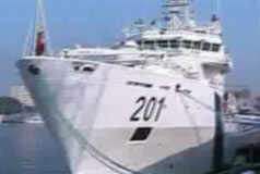 anti-pollution ship: First anti-pollution ship hits the sea