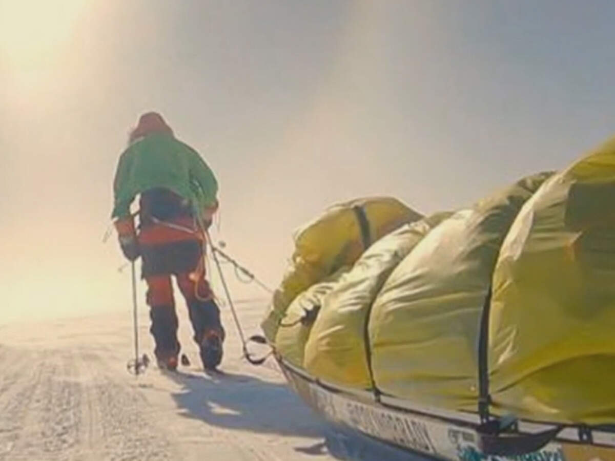 Colin O'Brady, first American, to solo across Antarctica unaided