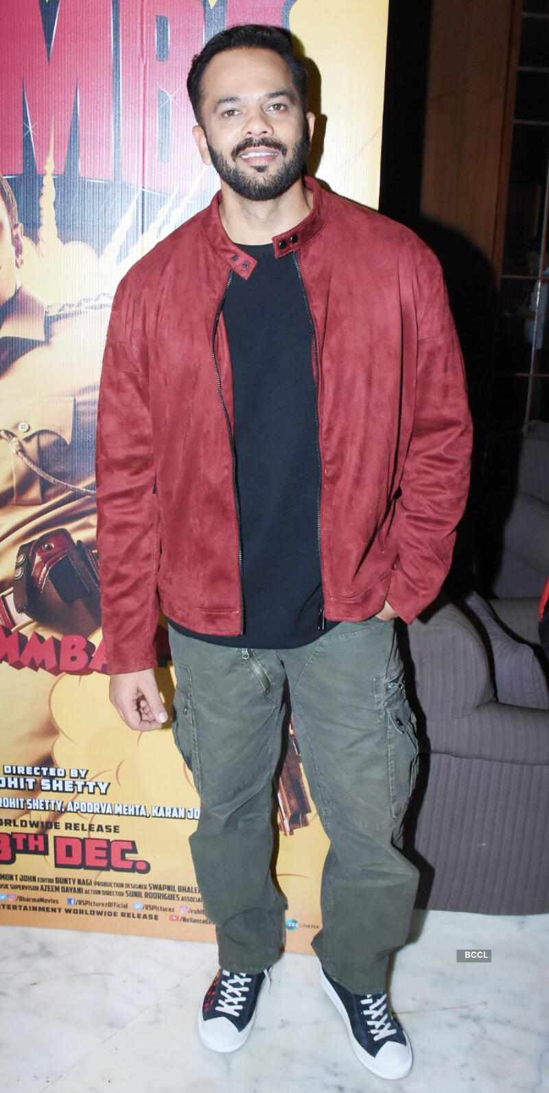 Sara Ali Khan strikes a pose during the press conference of Bollywood ...