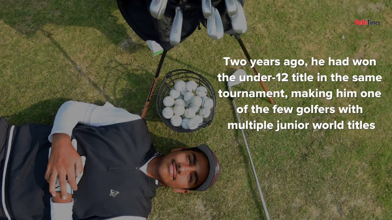 Noida's 14-year-old golf champion Arjun Bhati aims to win an Olympic ...