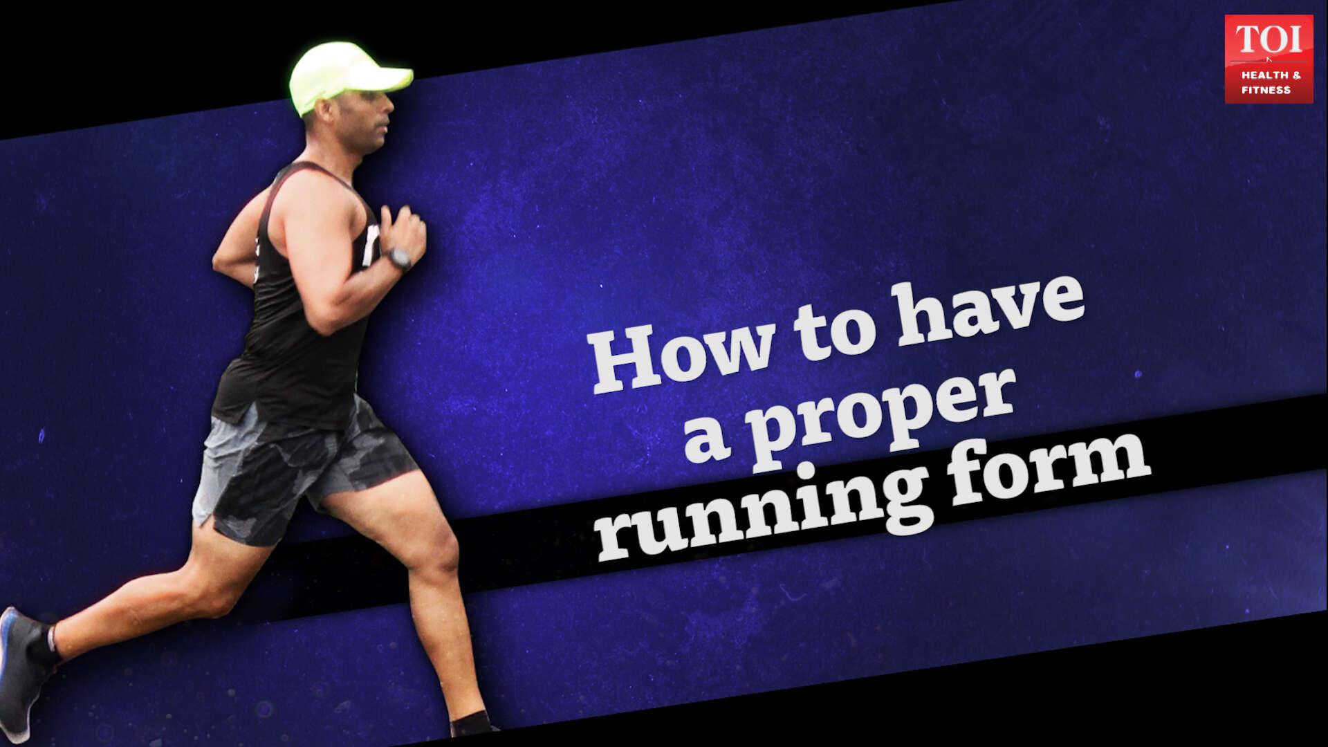 How to have a proper running form