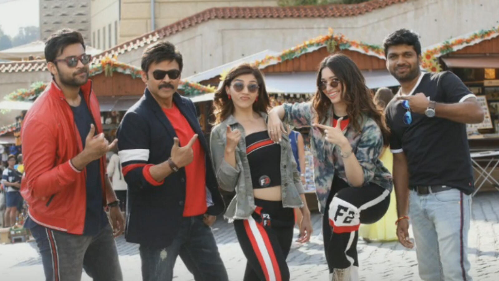 Venkatesh, Tamannaah, Varun Tej and Mehreen's upcoming 'F2' looks like ...