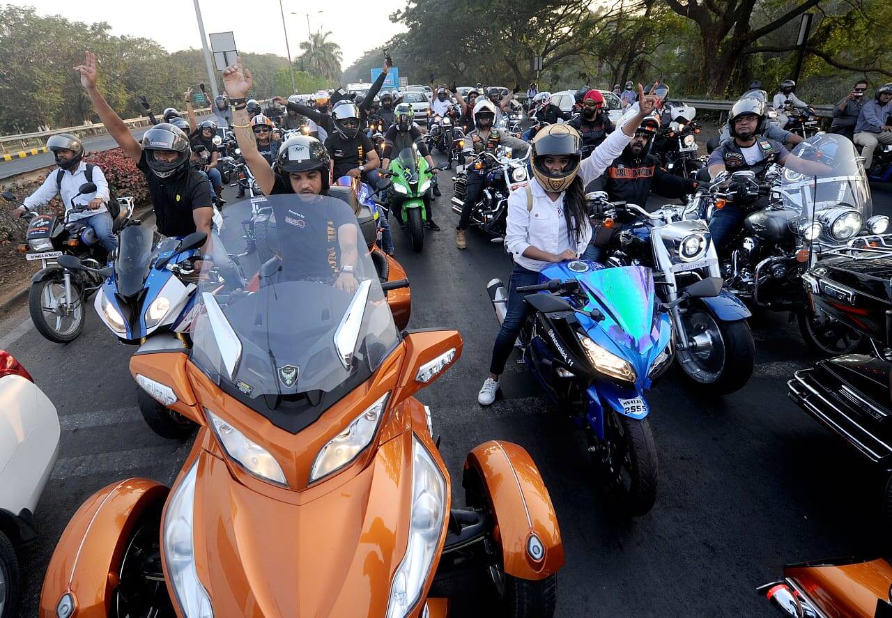Mumbai: Azad Hind Parakram Bike Parade held in Navi Mumbai to revive ...