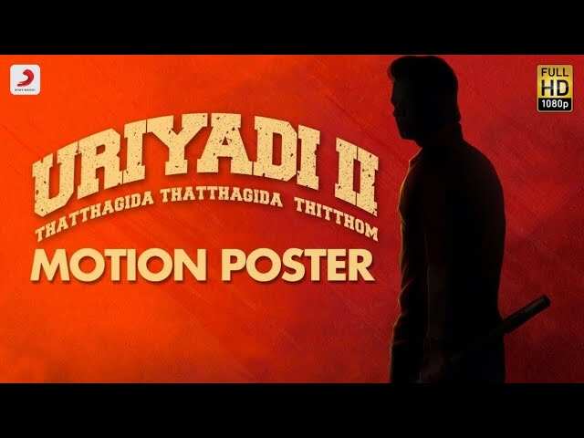Uriyadi 2 - Motion Poster Vijay Kumar | Suriya | Govind Vasantha