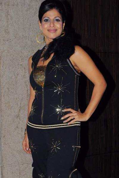 Tanaz Irani during A D Singh's sangeet ceremony held at Hyatt Regency ...