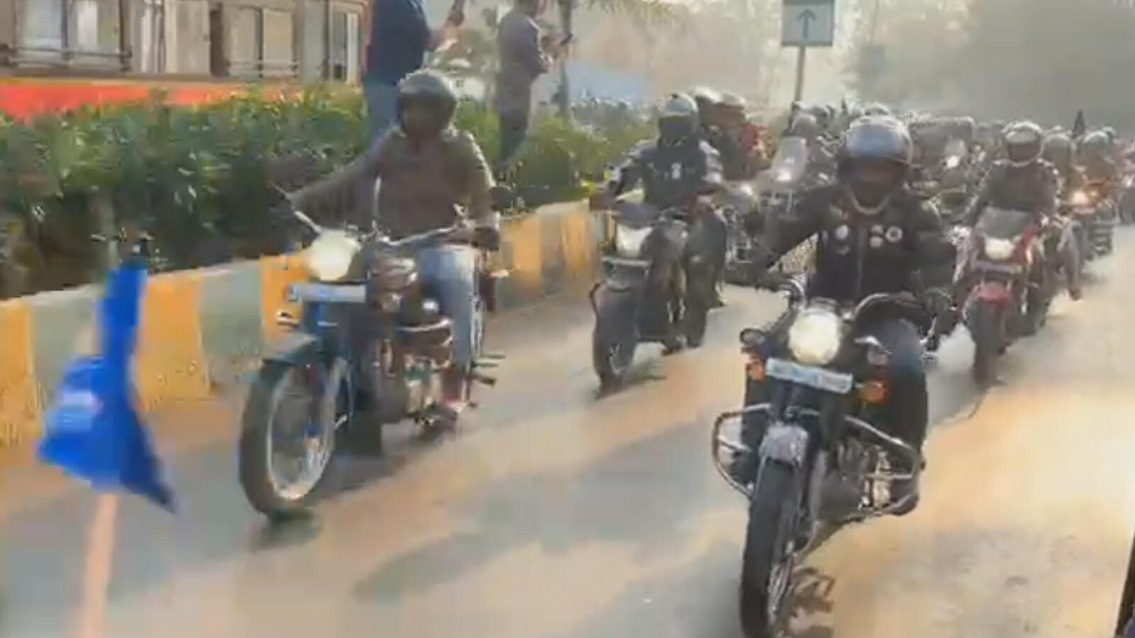 Mumbai: Over 200 bikers participate in ‘Outride Hunger Rally’