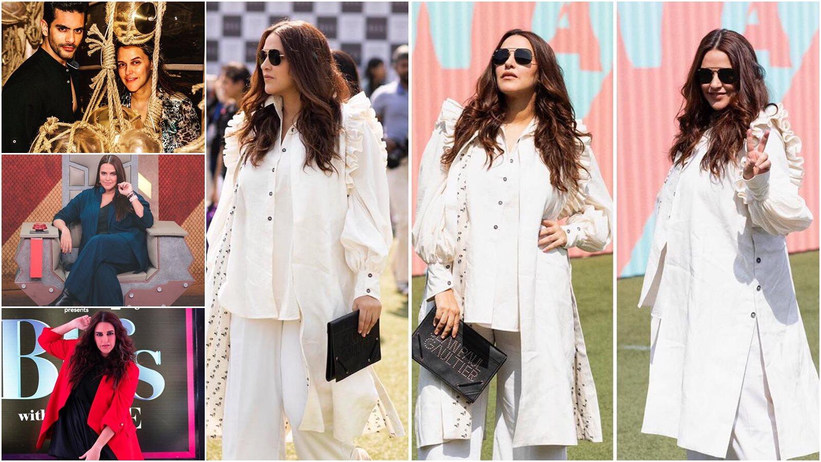 Neha Dhupia hits back with befitting reply after being fat-shamed on ...