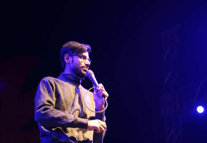 Stand-up comedian Biswa and DJ Ritviz perform on the concluding day of ...