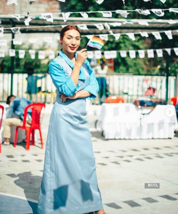 Monk becomes Tibet's first Transgender model