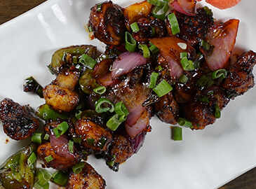 Chilli Mushroom Dry Recipe: How to make Chilli Mushroom Dry Recipe at ...