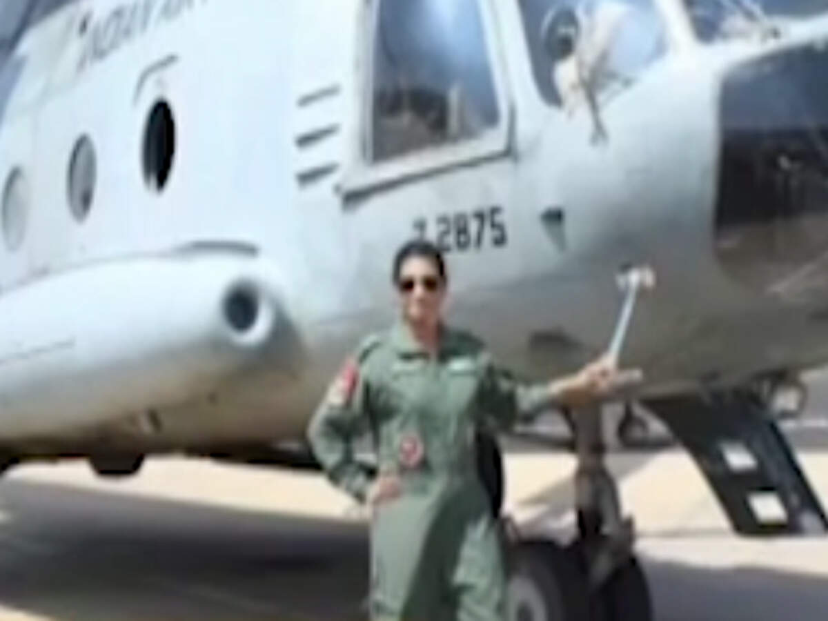 Flight Lieutenant Hina Jaiswal becomes first female flight engineer