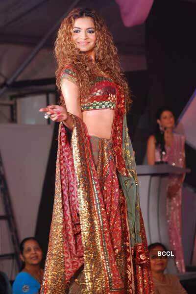 A model during Shaina NC show at MMRDA, Bandra, Mumbai - Photogallery