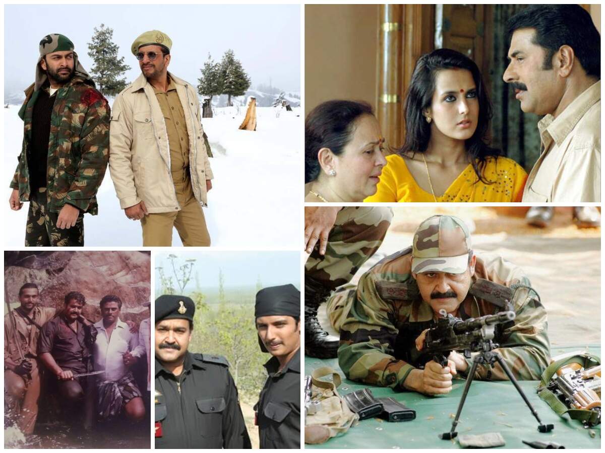 From 'Keerthichakra' to 'Douthyam'; Malayalam films that portrayed the ...