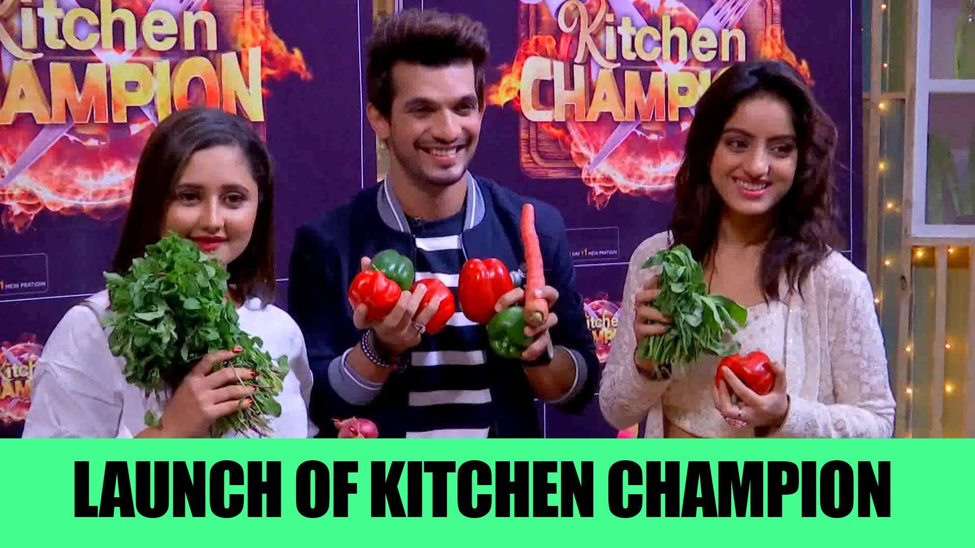 Arjun Bijlani, Rashami Desai, Deepika Singh enjoy with kids on Kitchen ...
