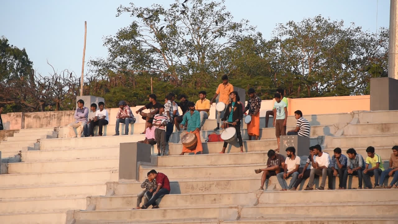 A group of youngsters cheering for the CCFC