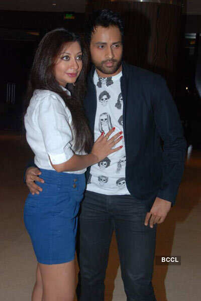 Raavee Gupta with husband Manoj Bidvai at the launch of BBC's Magazine ...