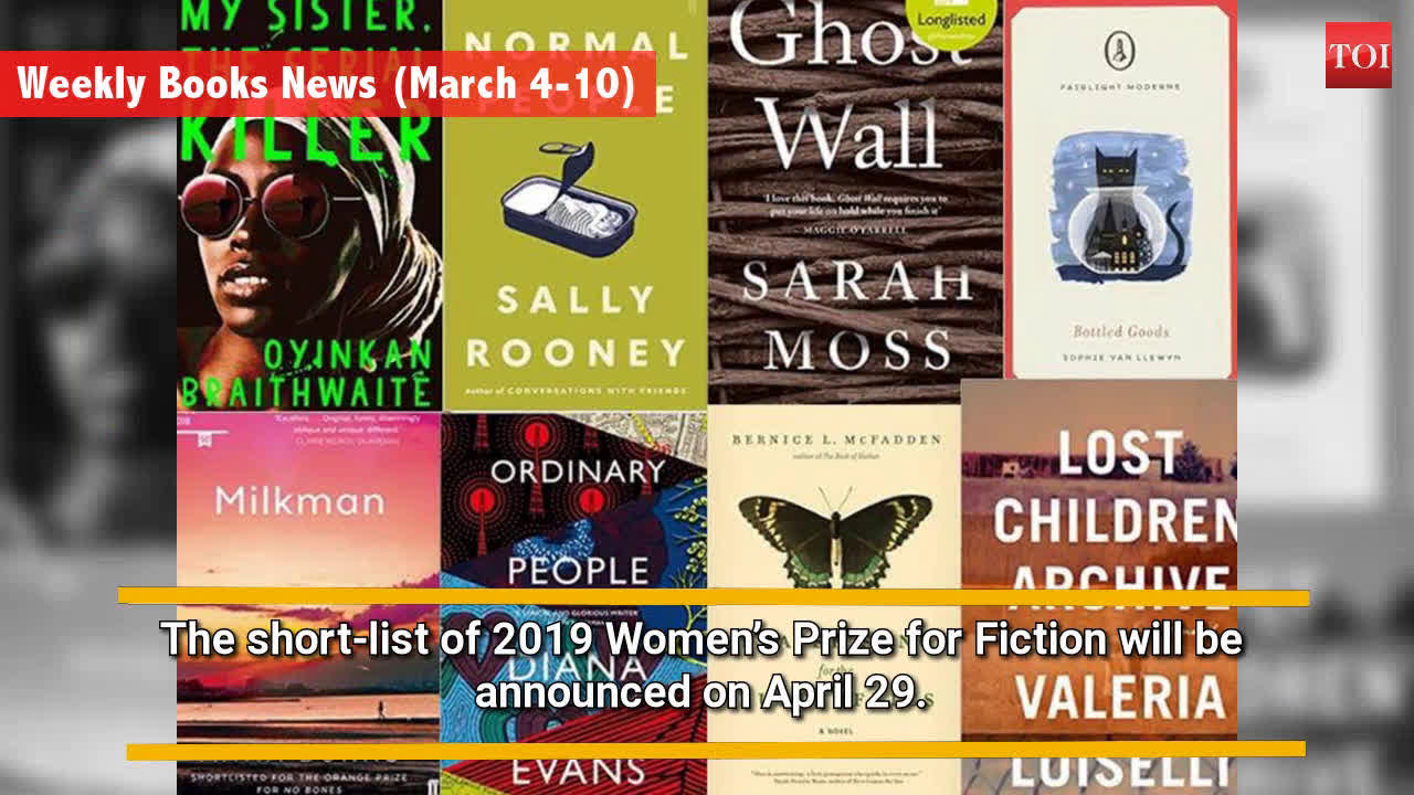 Weekly Books News (March 4-10)