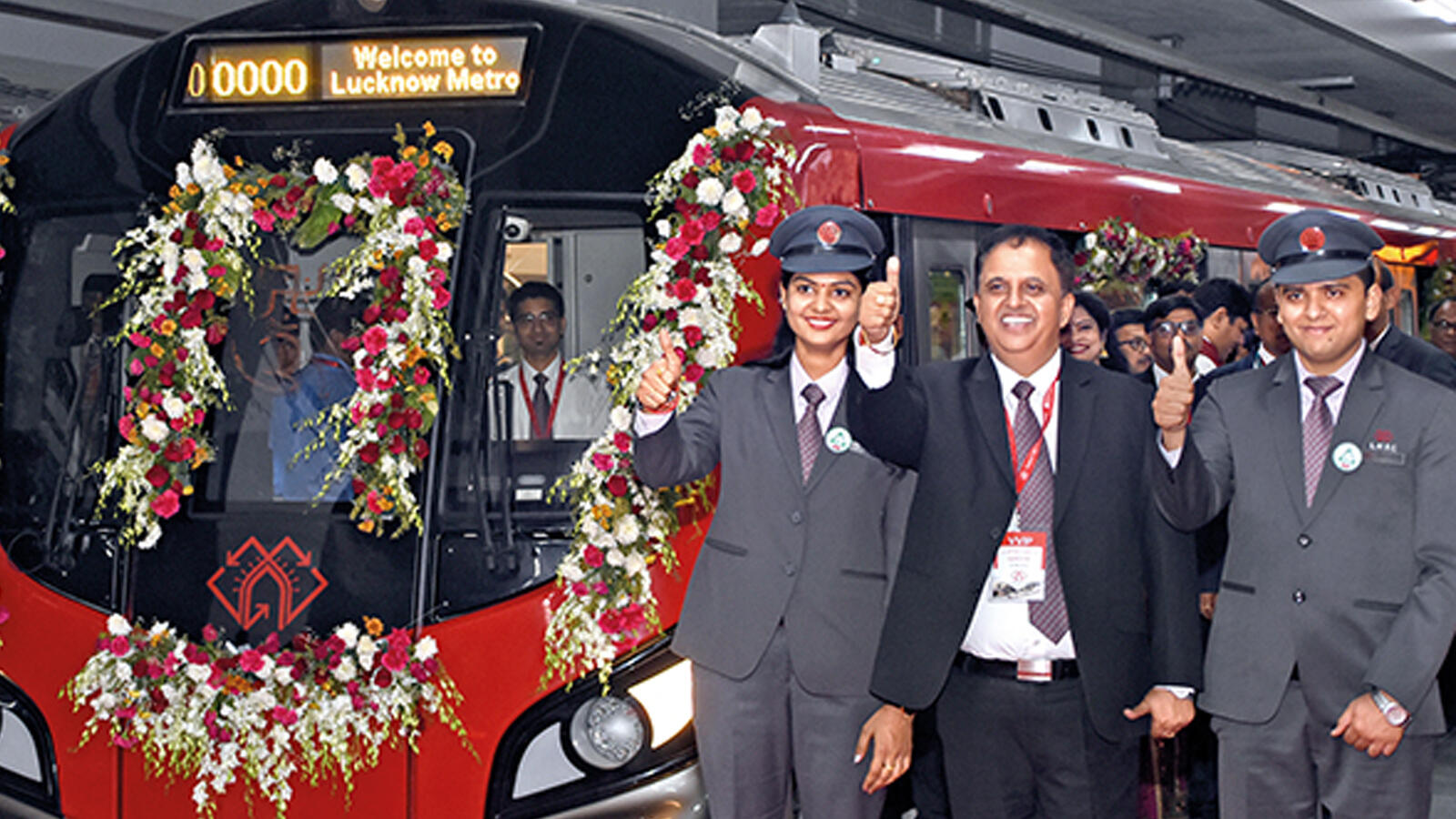 Lucknow Metro’s North-South corridor a hit with Lucknowites