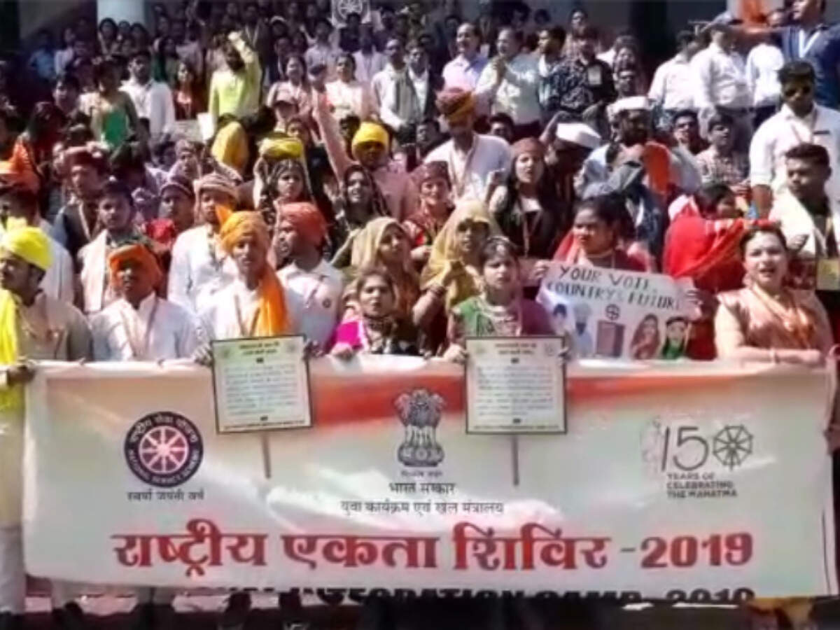 Bhopal: 210 NSS volunteers take out voter awareness rally for upcoming ...
