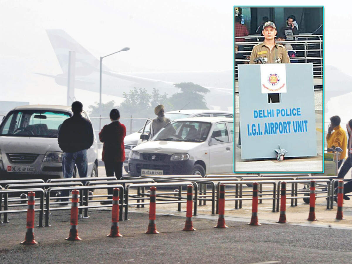 Bulletproof shields at Delhi’s IGI airport to protect security men from ...