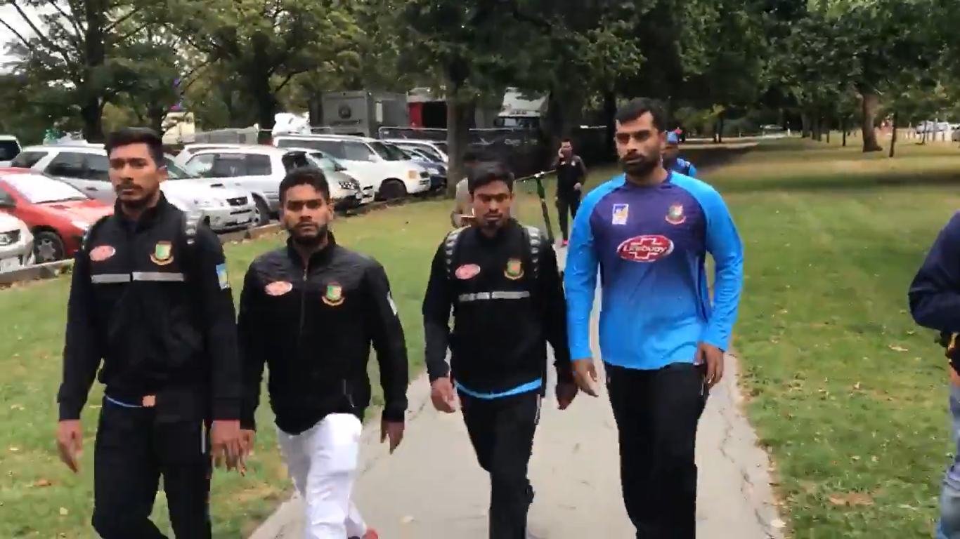 Christchurch shooting: Bangladesh Cricket team escape safely from mosque