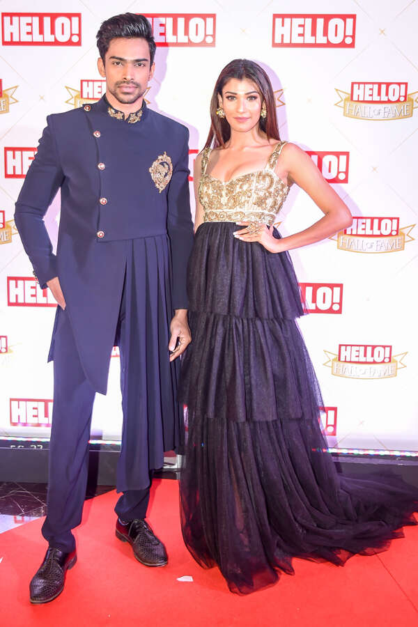Pageant winners at Hello Hall of Fame Awards 2019