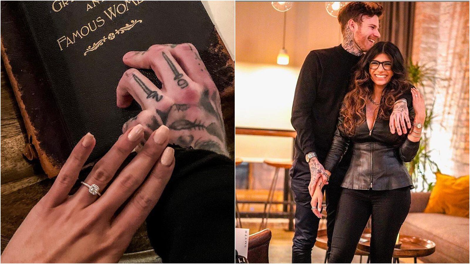 Mia Khalifa reveals how beau Robert Sandberg proposed to her in the ...