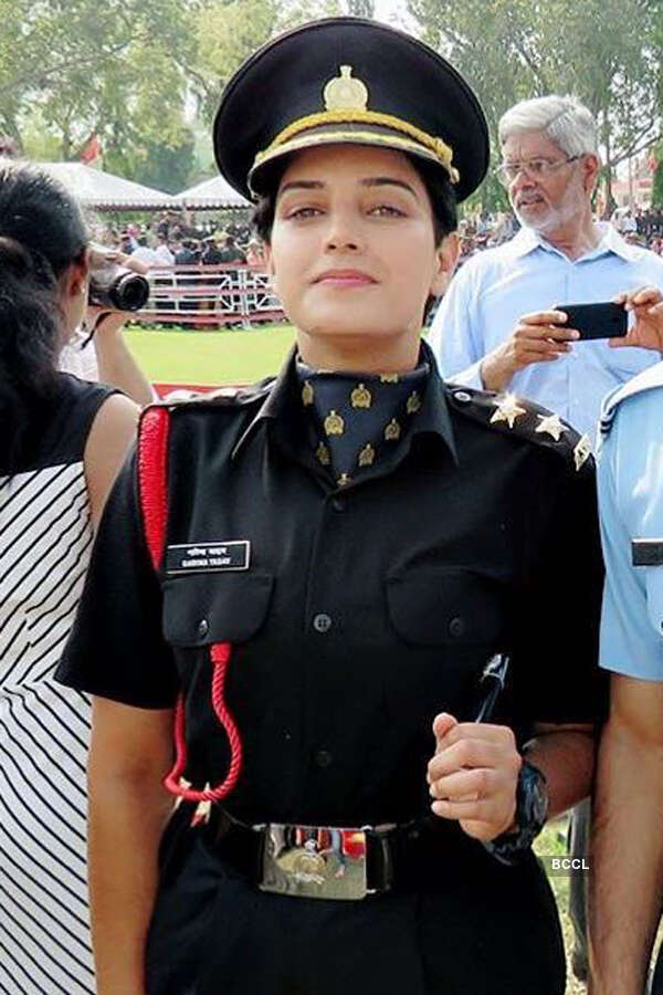 Beauty queen turns Army Officer