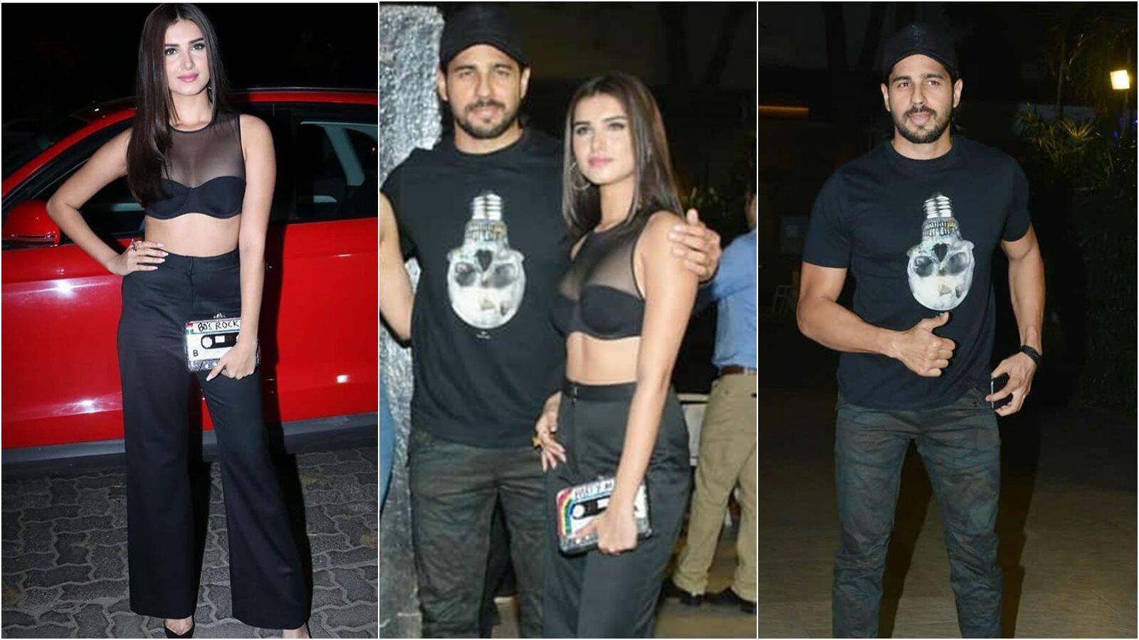 Sidharth Malhotra and Tara Sutaria party hard together