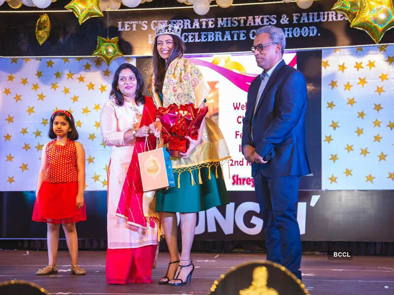 Shreya Rao Kamavarapu felicitated for her achievements