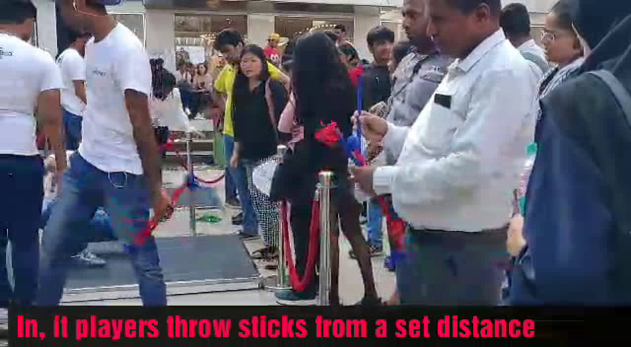 Mumbaikars play the traditional Korean game of 'Tuho' or Pitch-pot