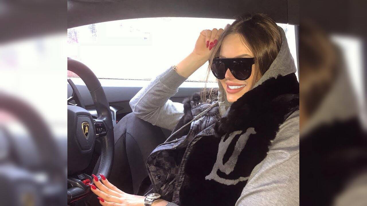 Instagram model gets an expensive makeover done for her car