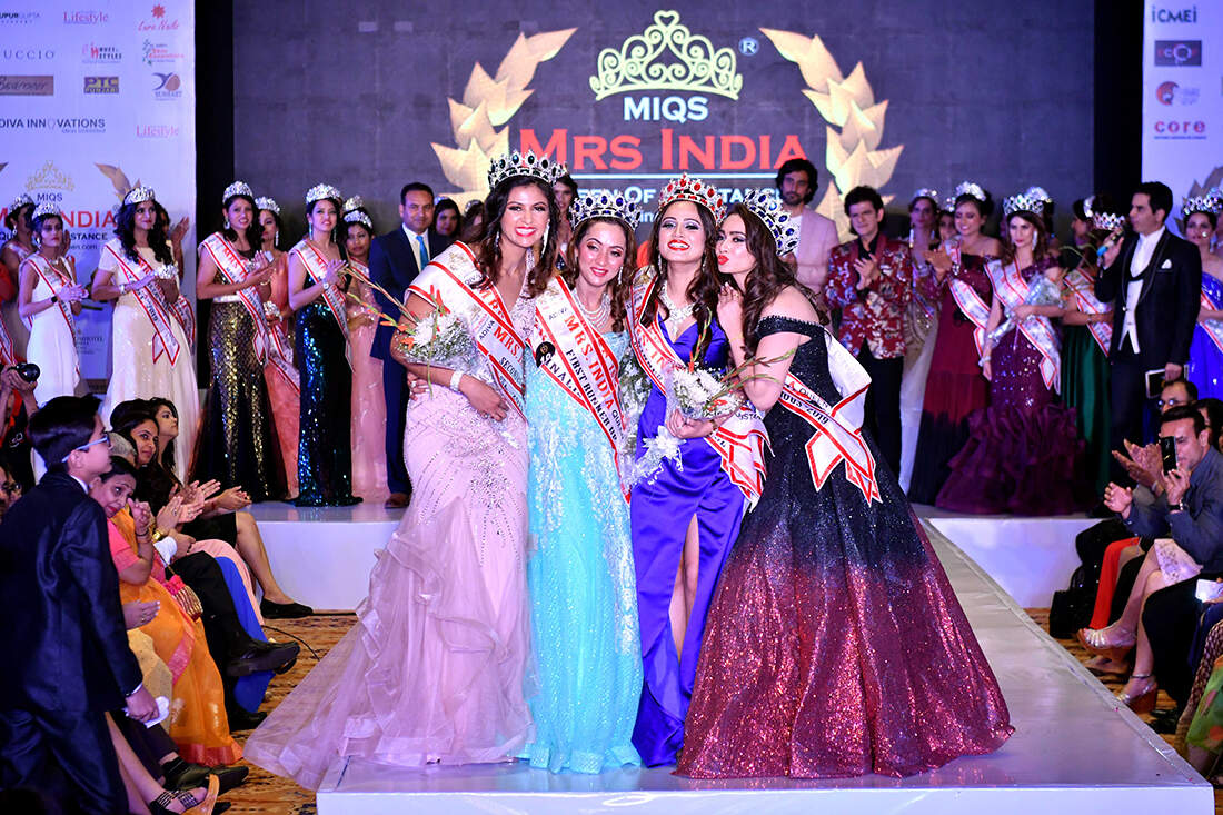 Mrs India 2019 Queen Of Substance concluded in Delhi Photogallery - ETimes